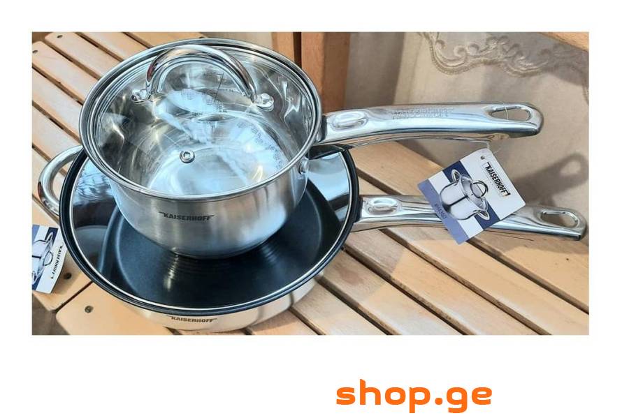 Kaiserhoff უჟანგავი ფოლადის ტაფა