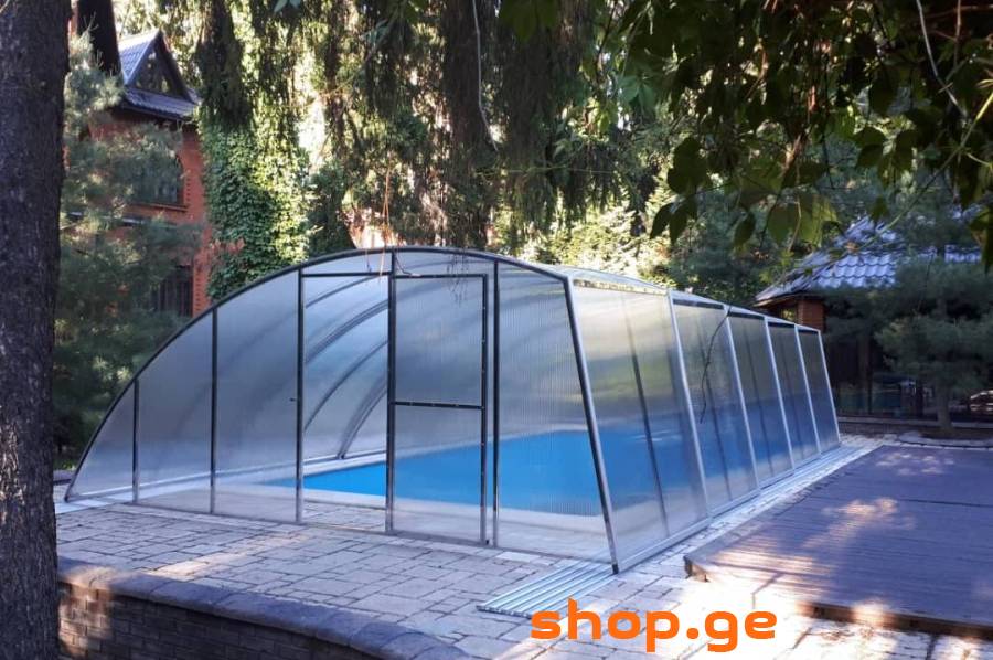 საცურაო აუზების გადახურვა ფასი შეთანხმებით