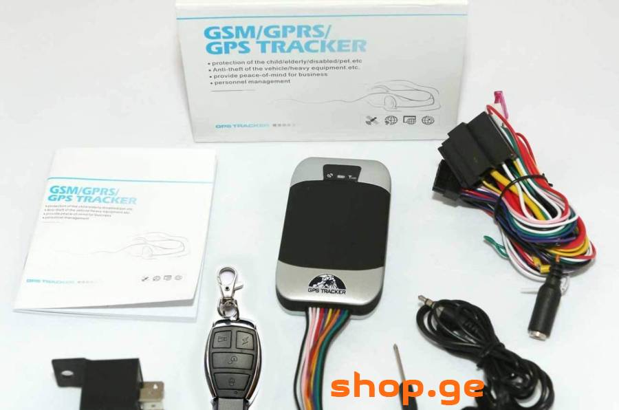 gps tracker ძრავის ბლოკირებით