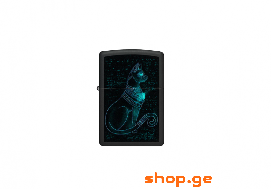 48582 - 218 Spiritual Cat Design, Zippo