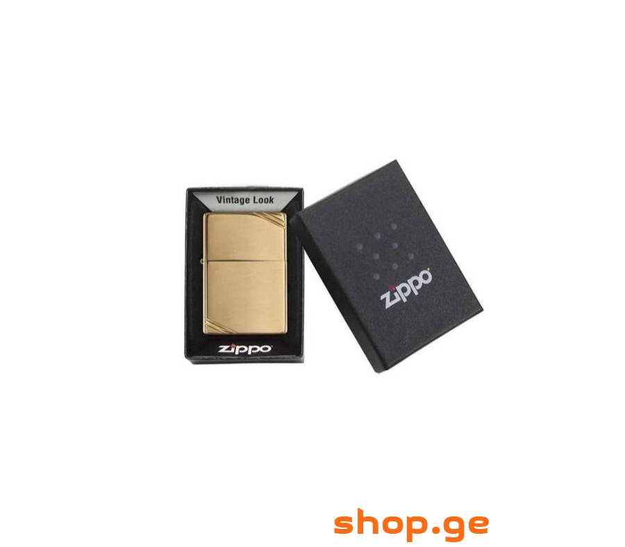 270 - 270 Vintage Hi Pol Brass, Zippo