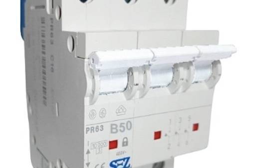 ავტ.ამომრთველი PE63-C 50A/3P (6kA)