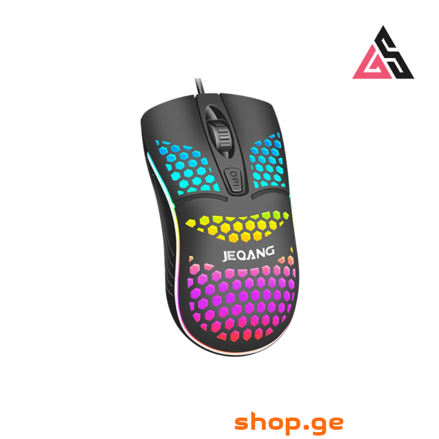 მაუსი: JEQANG JM-G102 Wired Black